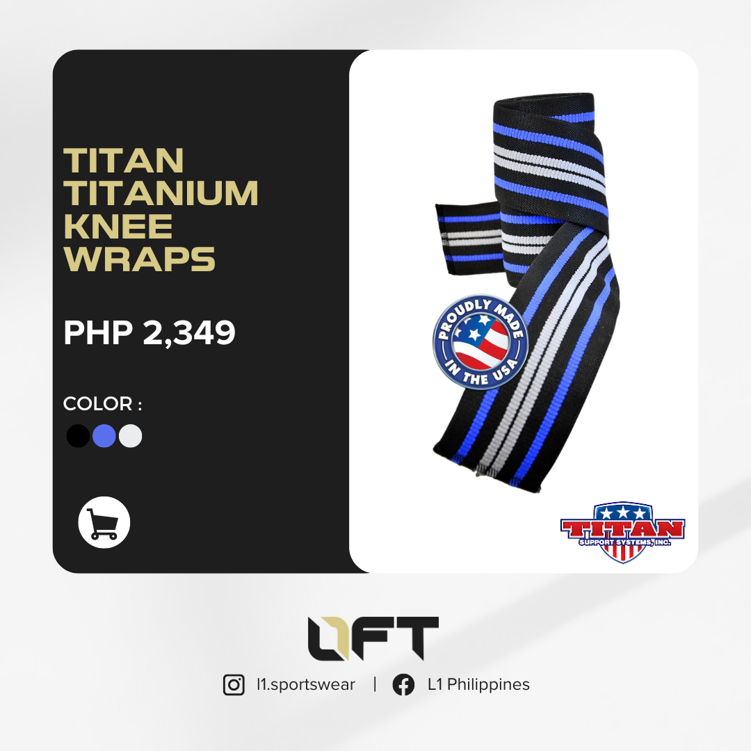 Titan Titanium knee wraps – LIFT