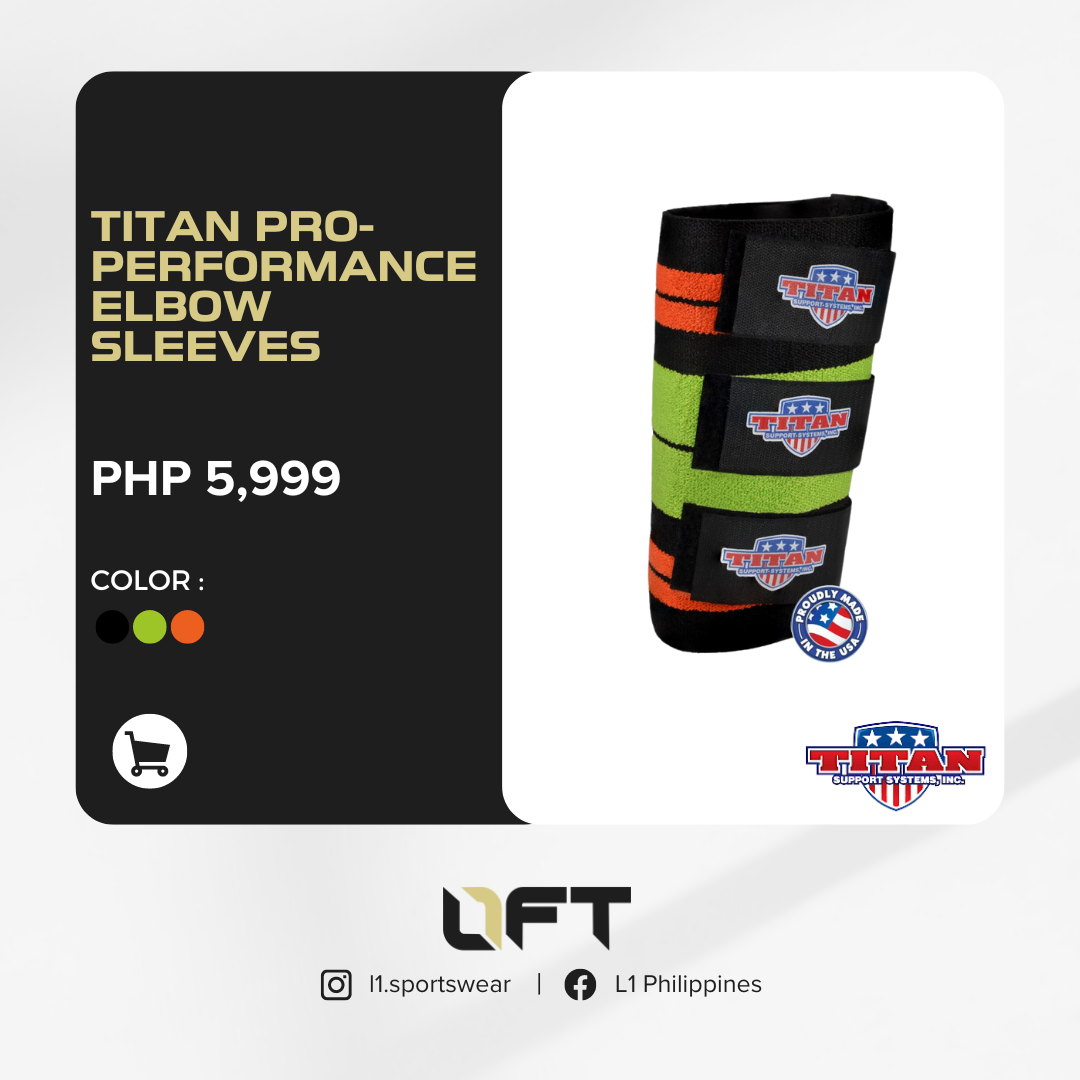 Titan Pro-Performance elbow sleeves – LIFT
