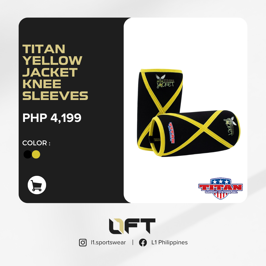 Titan Yellow Jacket Knee Sleeves – LIFT